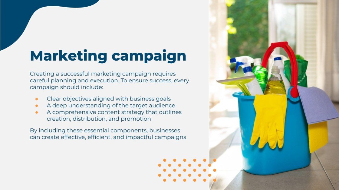 Spring Cleaning Products Campaign Presentation