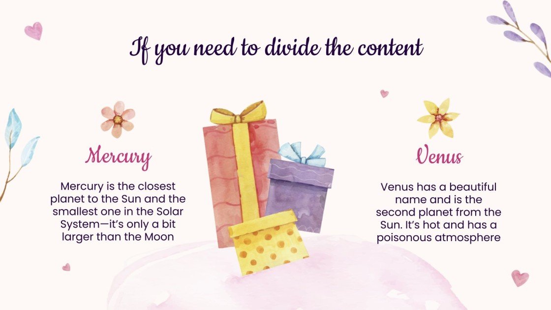 Spring Birthday Party Presentation