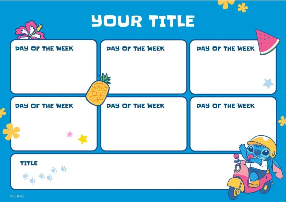 Lilo & Stitch PowerPoint & Google Slides templates