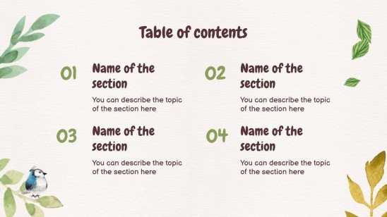 Cute Spring Animals Presentation