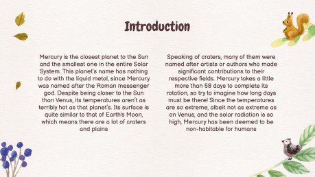 Cute Spring Animals Presentation