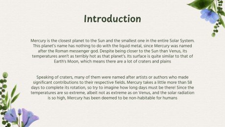 Watercolor Spring Forest Presentation