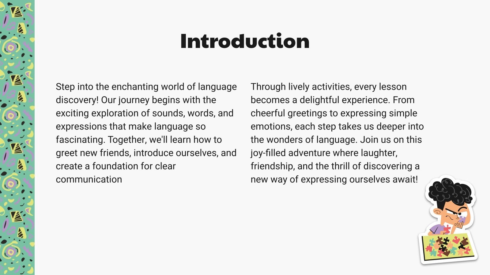 Sports and Leisure Activities Vocabulary - 5th Grade