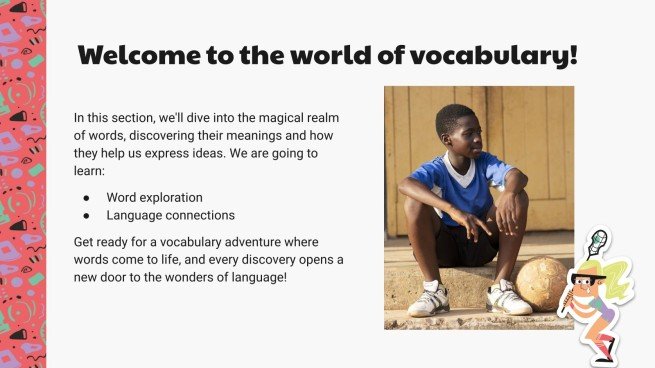 Sports and Leisure Activities Vocabulary - 5th Grade