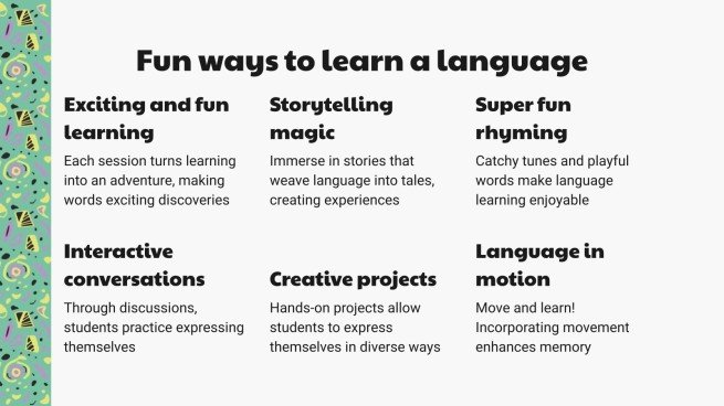 Sports and Leisure Activities Vocabulary - 5th Grade