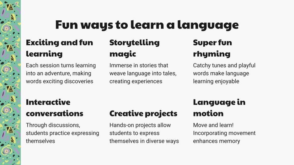 Sports and Leisure Activities Vocabulary - 5th Grade