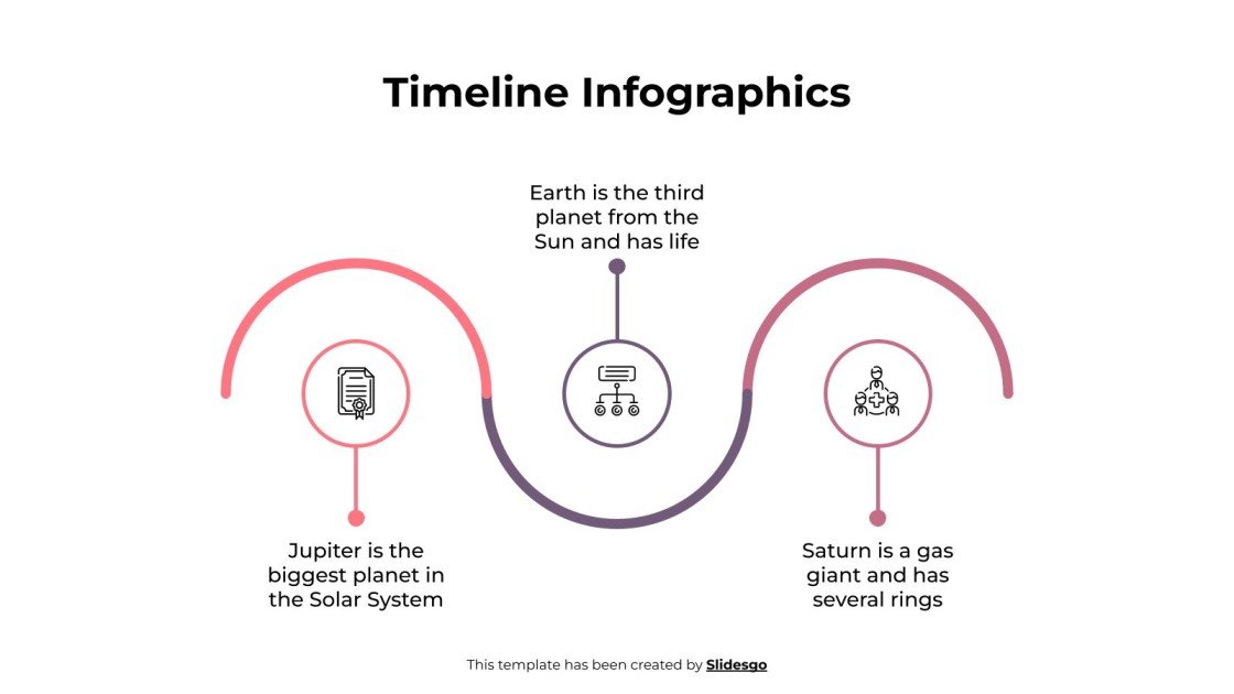 Timeline Infographics Template