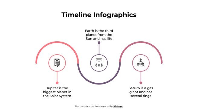 Timeline Infographics Template