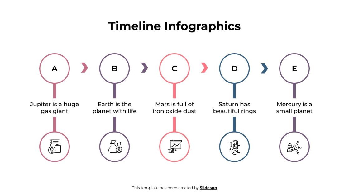 Timeline Infographics Template