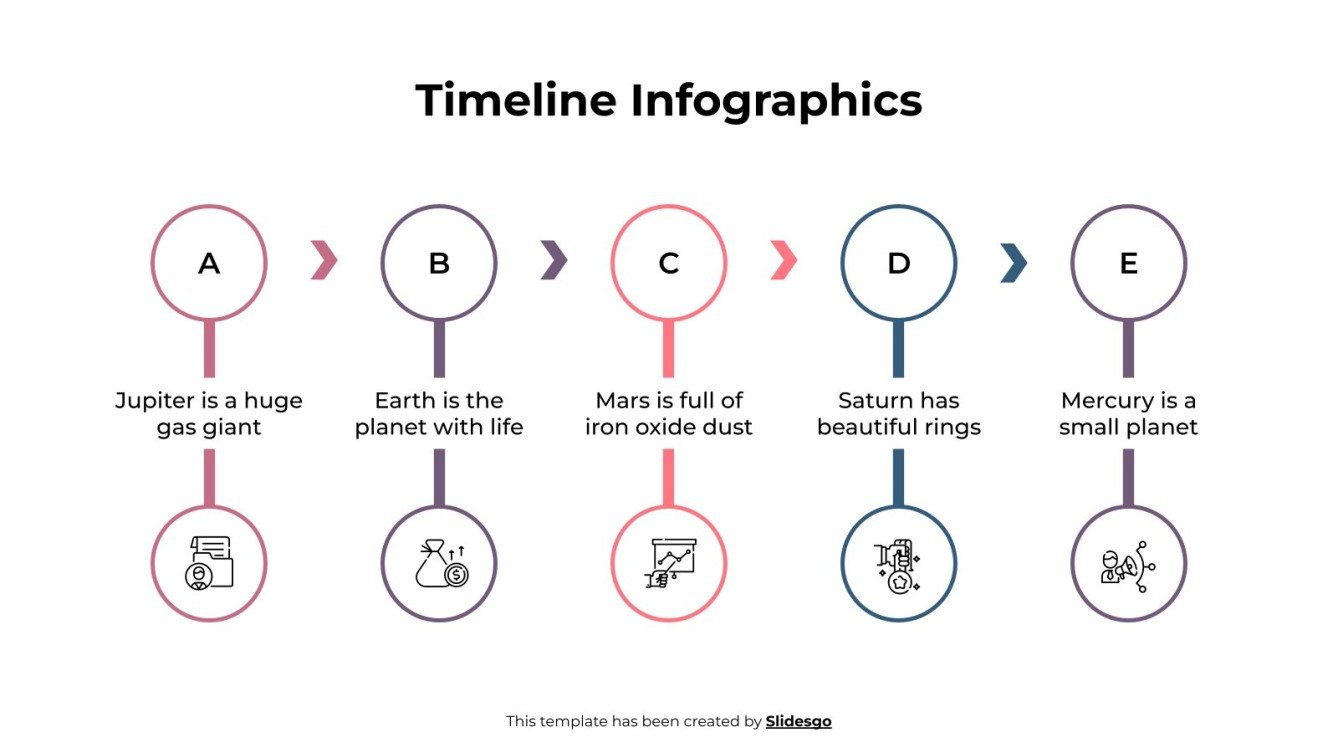 Timeline Infographics Template