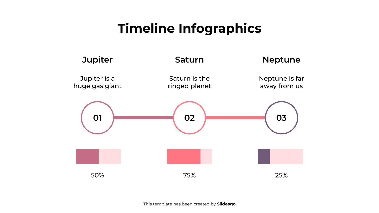 Timeline Infographics Template