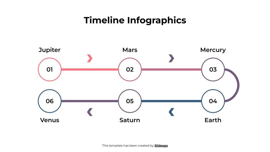 Timeline Infographics Template