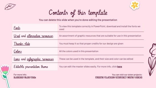 I Love Spring Presentation