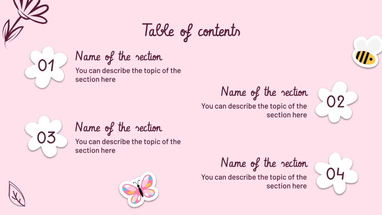 I Love Spring Presentation