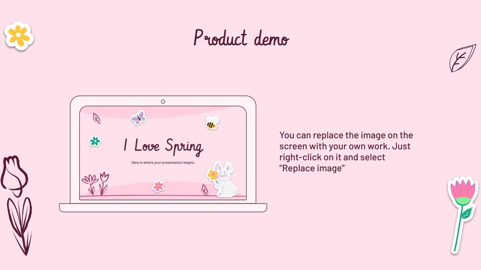 I Love Spring Presentation