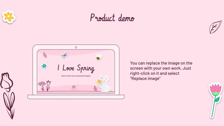 I Love Spring Presentation