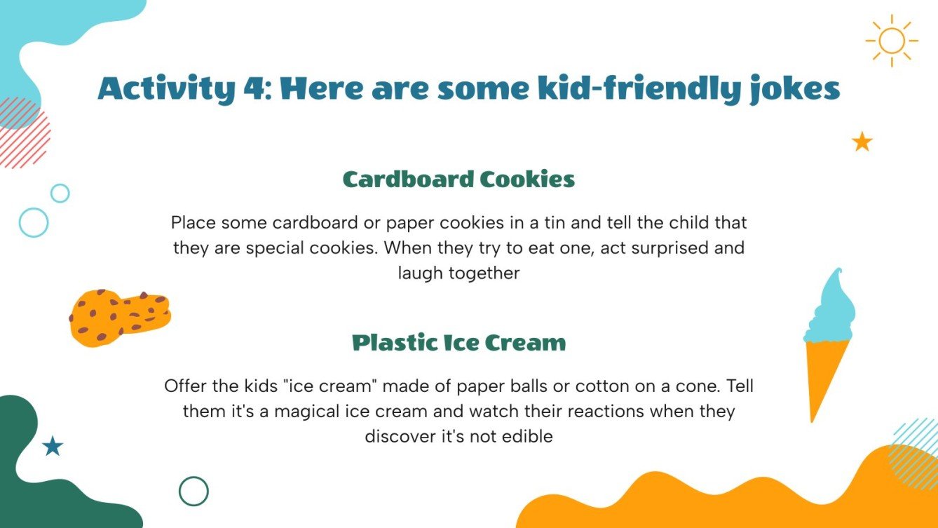 Fun Pre-K Activities for April Fools' Day Presentation