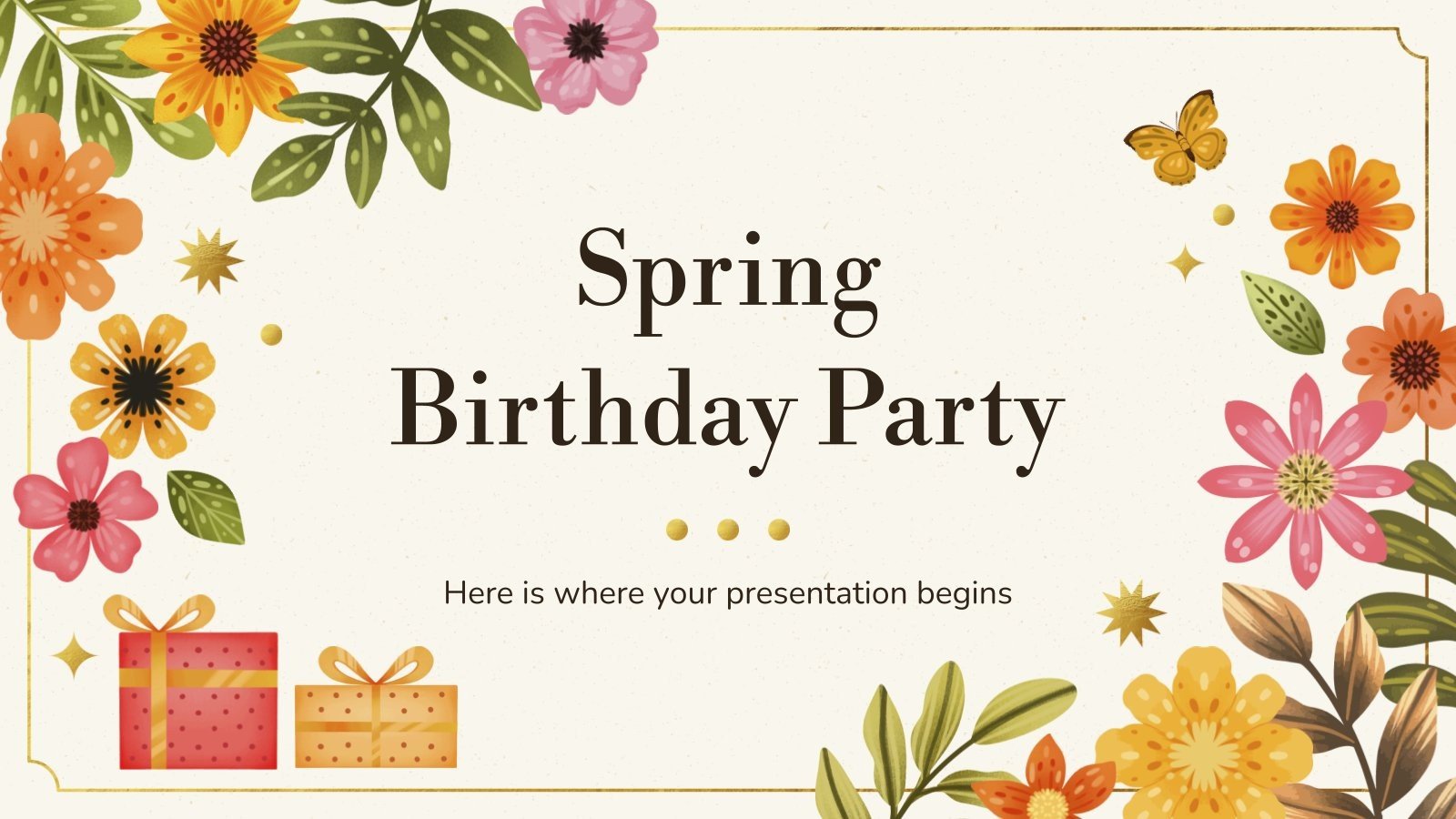 Plantillas gratis de Cumpleaños para Google Slides y PowerPoint