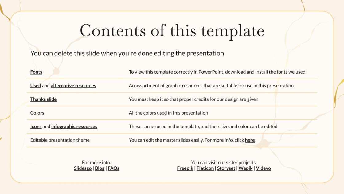 Spring Goals Presentation