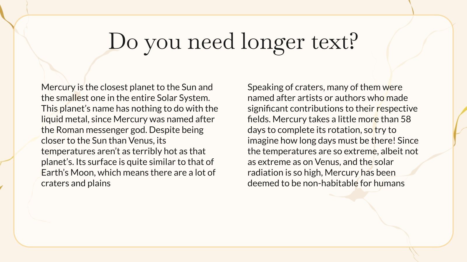 Spring Goals Presentation