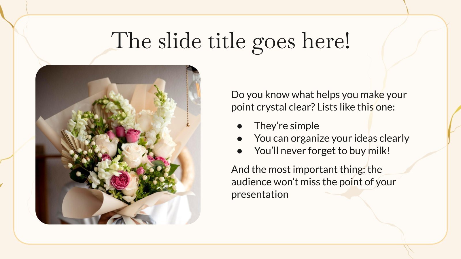 Spring Goals Presentation