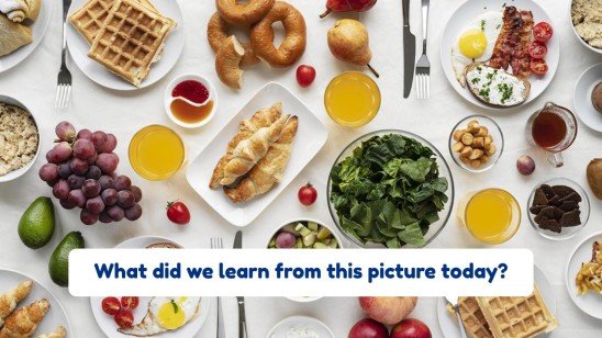 Vocabulário De Alimentos E Bebidas Espanhol Pré Escola