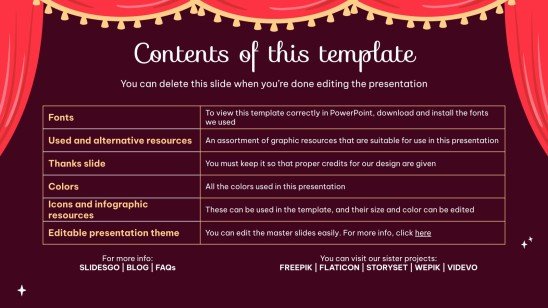 Opera Theme for Social Media Presentation