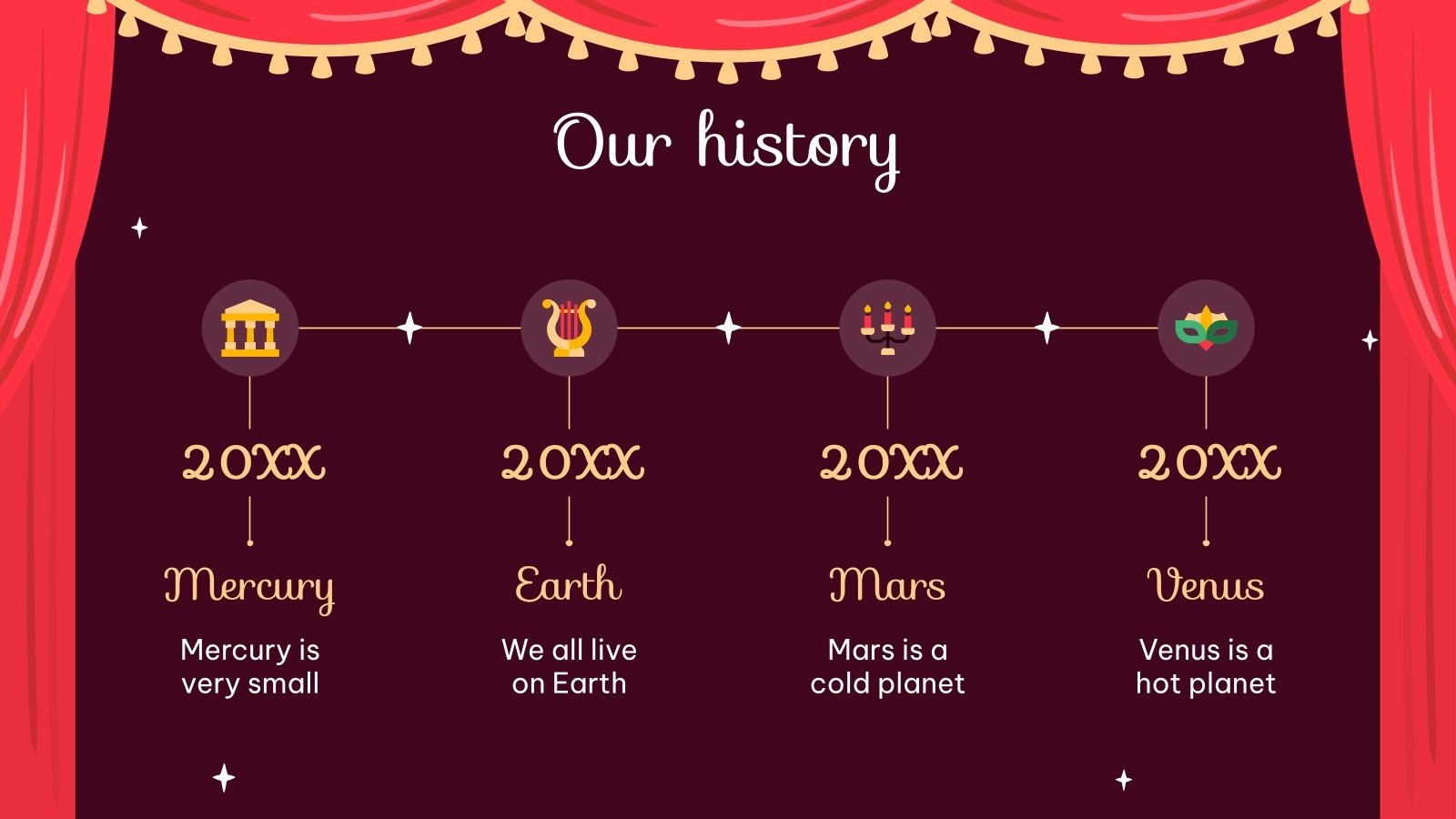 Opera Theme for Social Media Presentation