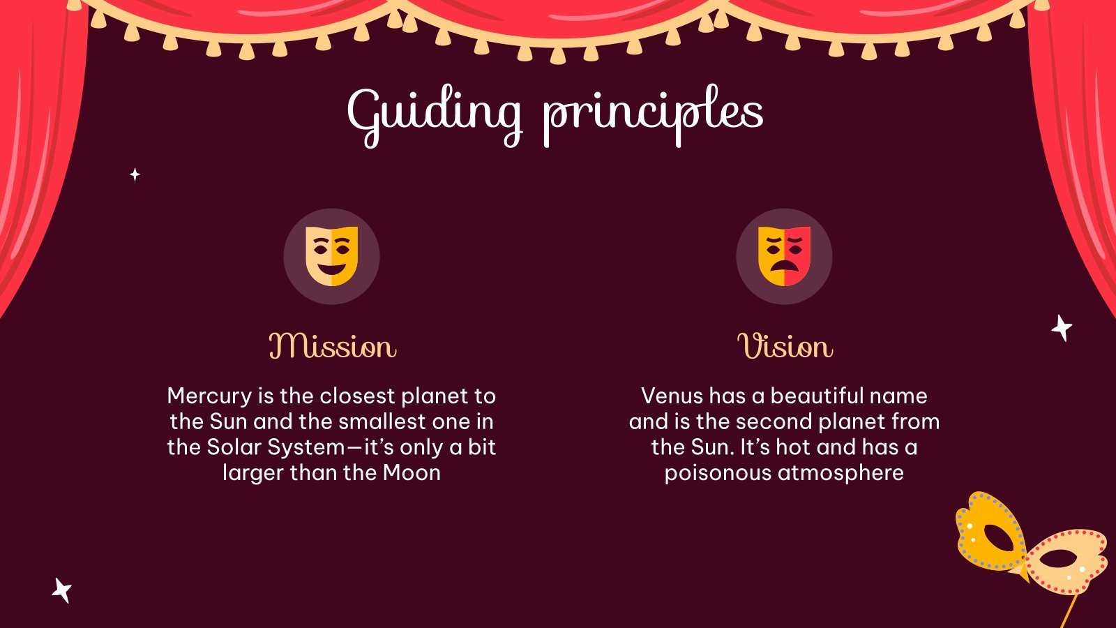 Opera Theme for Social Media Presentation