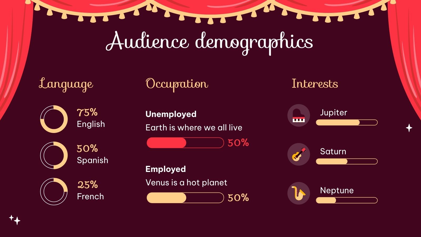 Opera Theme for Social Media Presentation