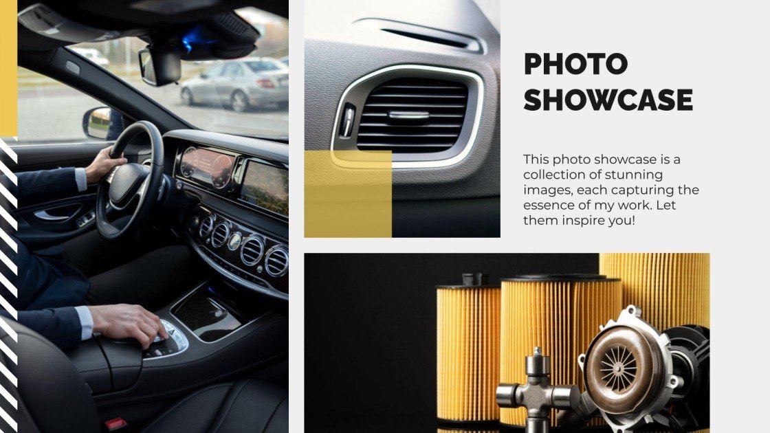 Automotive Industry Portfolio Presentation