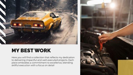 Automotive Industry Portfolio Presentation