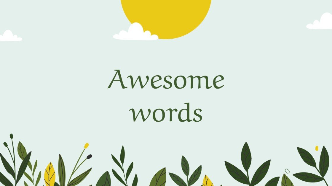 Spring Leaves Presentation