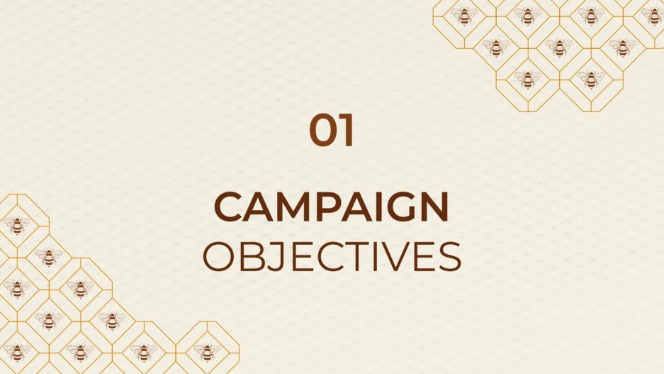 Bee Pattern Campaign Presentation