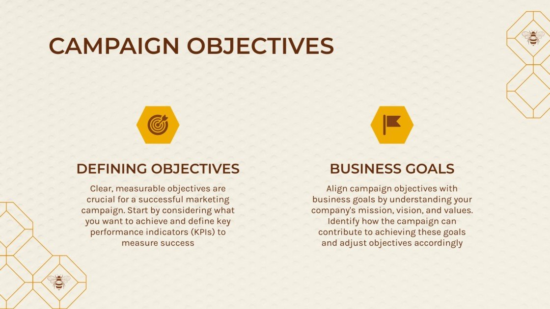 Bee Pattern Campaign Presentation