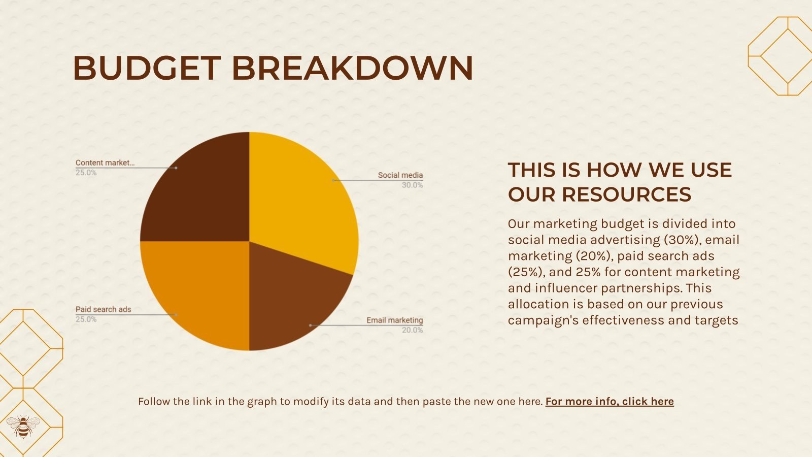 Bee Pattern Campaign Presentation