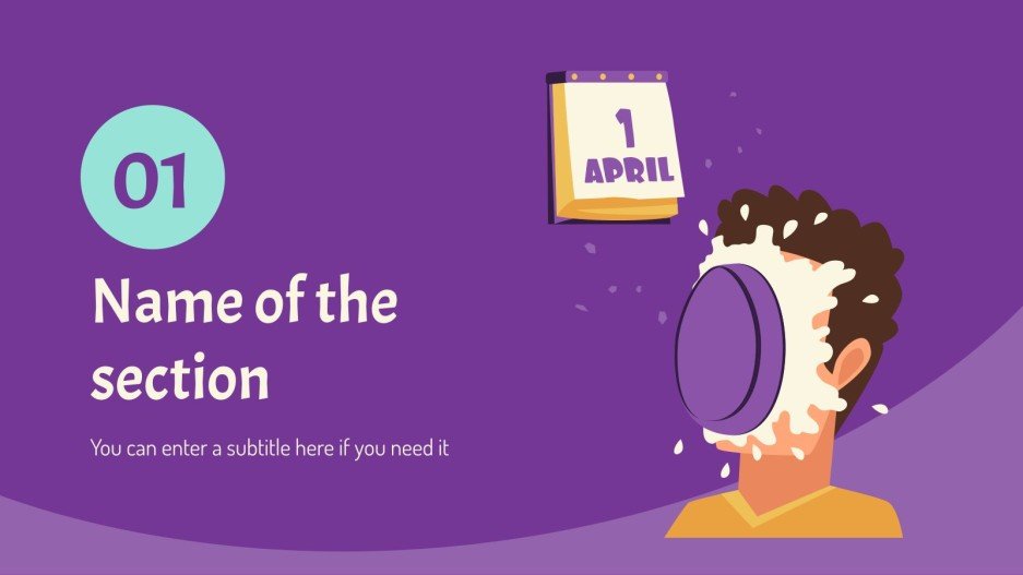 Fun High School Activities for April Fools' Day Presentation