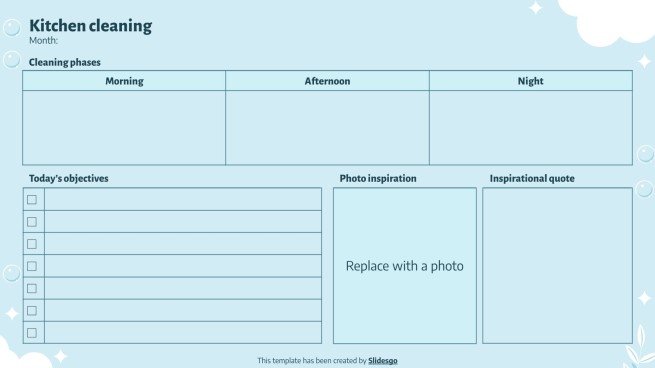 Spring Cleaning Step by Step Presentation