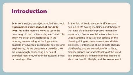 Human Growth and Development - 7th Grade Presentation