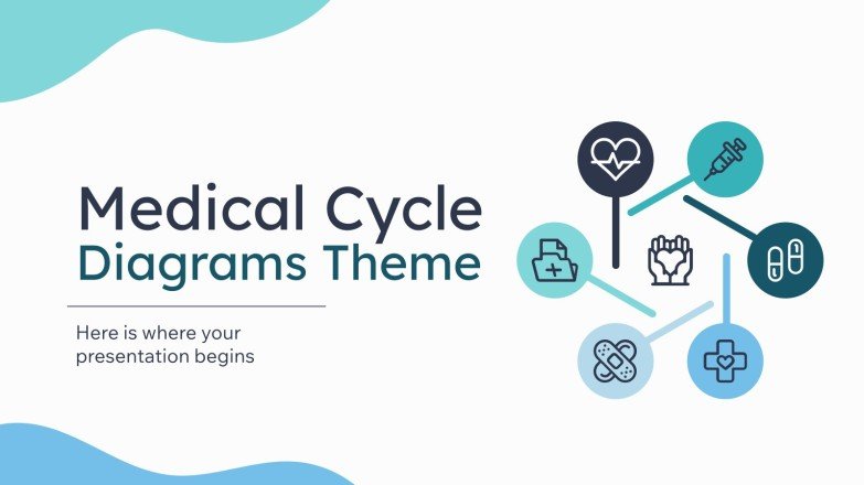 Medical Cycle Diagrams Theme Presentation