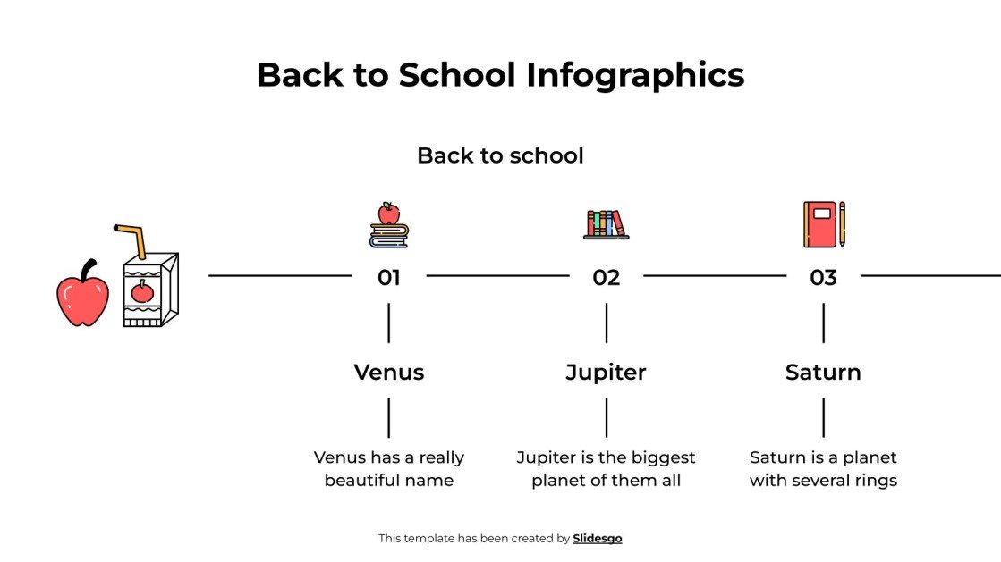 Back to School Infographics Template