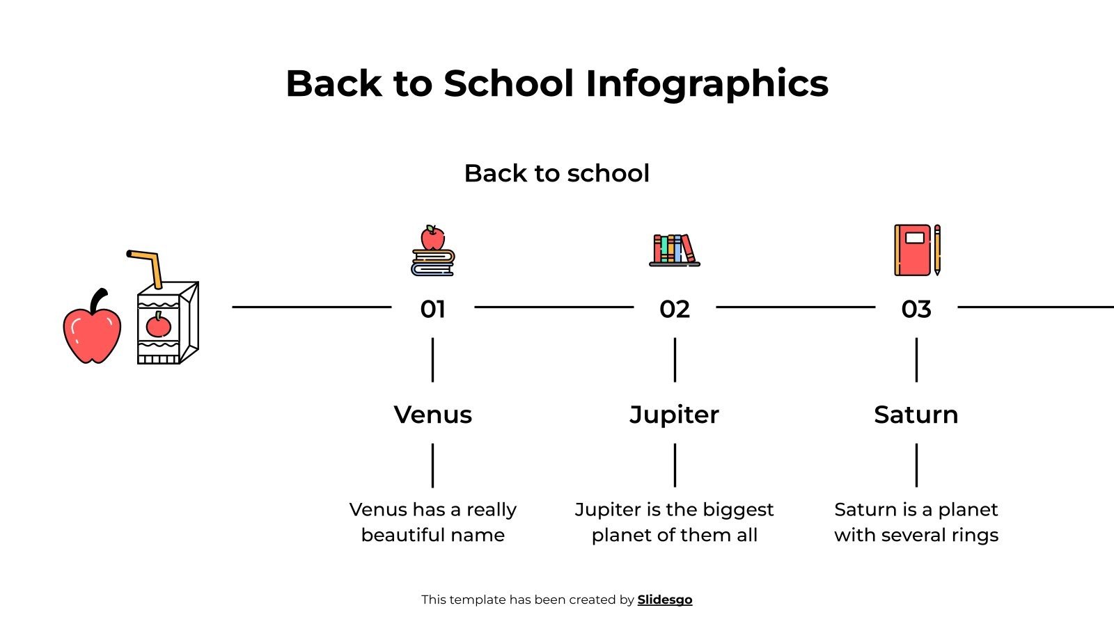 Back to School Infographics Template