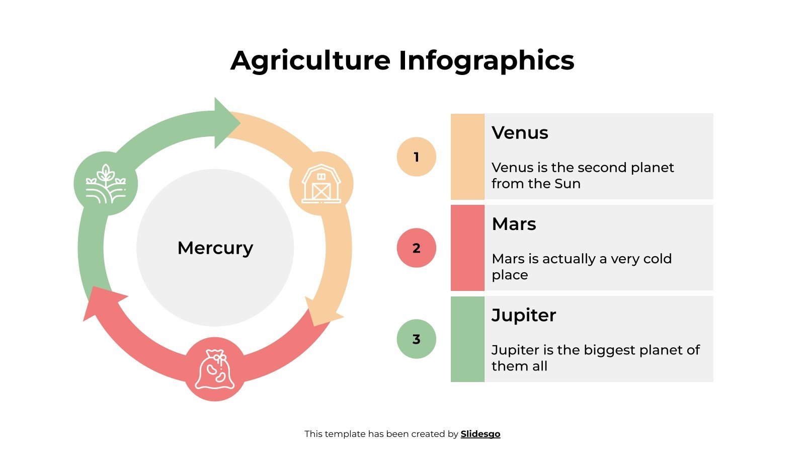 Agriculture Infographics Template