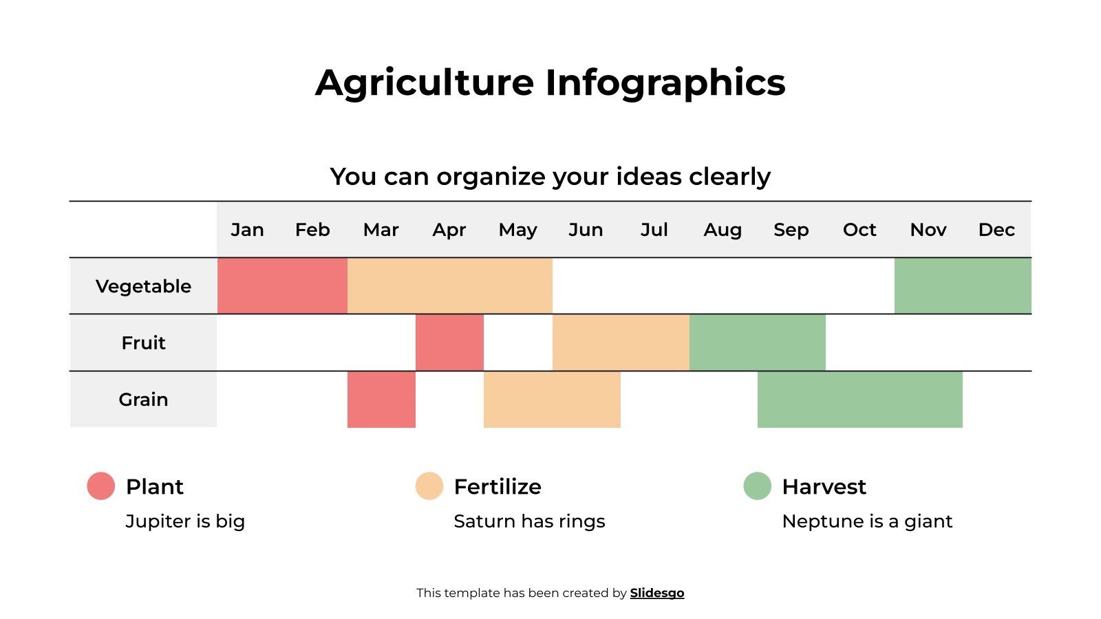 Agriculture Infographics Template
