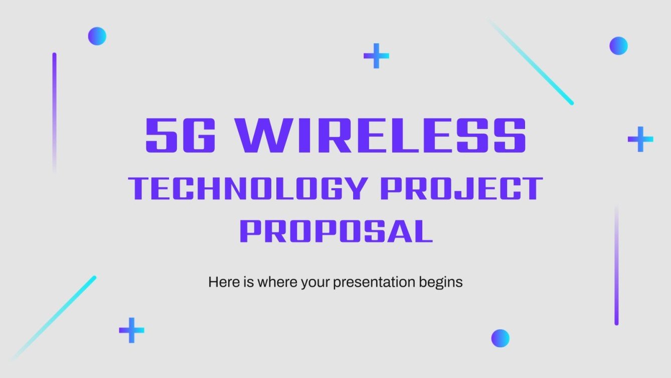 5G Wireless Technology Project Proposal Presentation