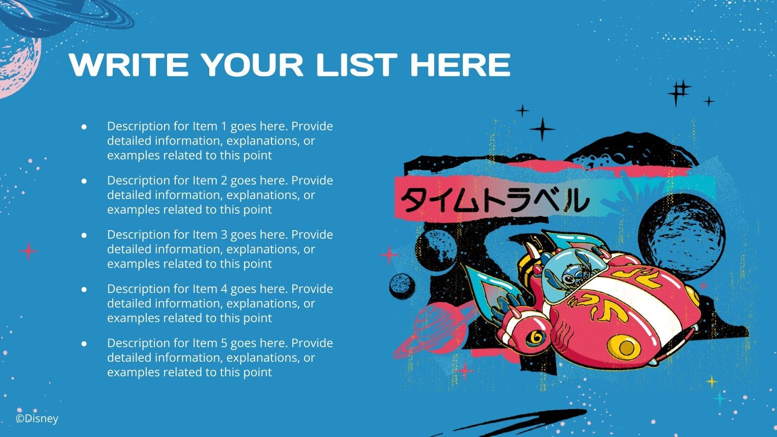 Lilo & Stitch Presentation