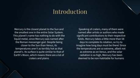 Apresentação de slides de Darkle