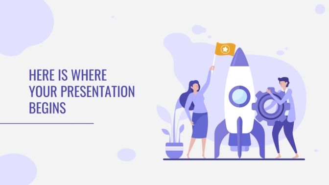 Modèles gratuits Google Slides et PowerPoint avec illustrations