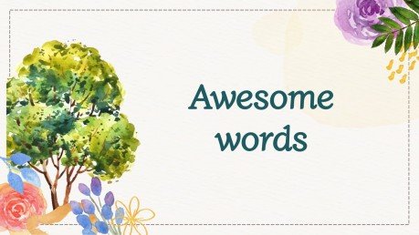 Watercolor Spring Forest Presentation