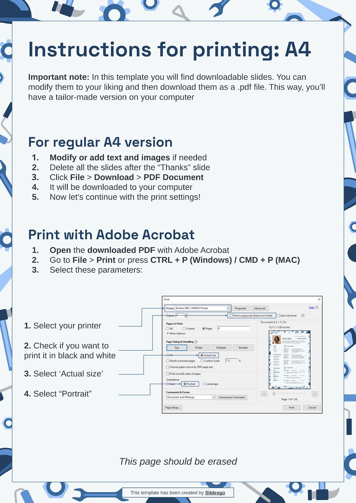 Occupational Safety Expert CV Template